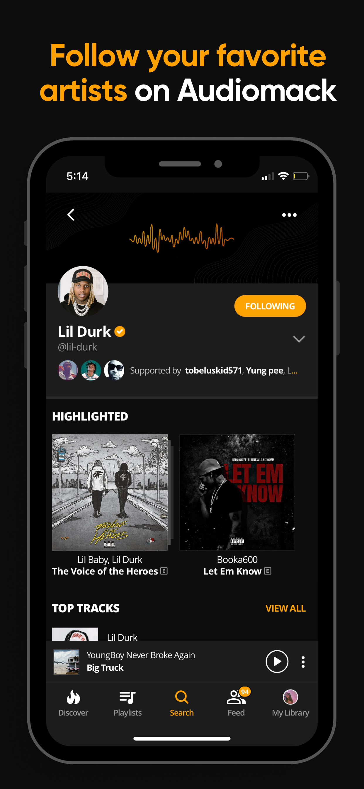Audiomack: Music Downloader 7.2.0 (160-640dpi) (Android 6.0+) APK ...