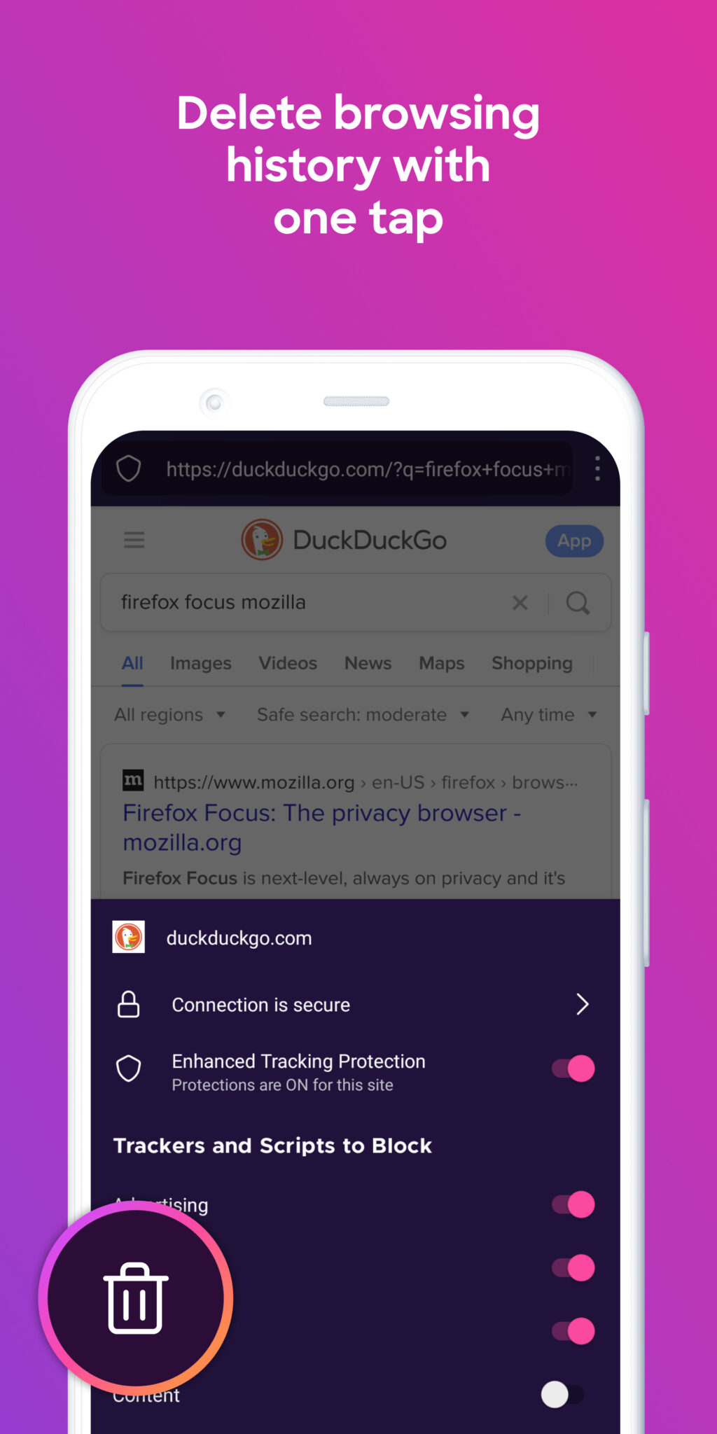 Firefox Focus: No Fuss Browser 134.0 (120-640dpi) APK Download by Mozilla - APKMirror