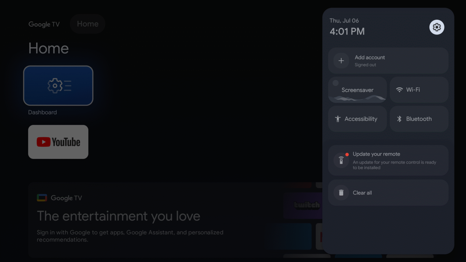 Remote Control Update Service (Android TV) dfuservice_20260421_2353 ...
