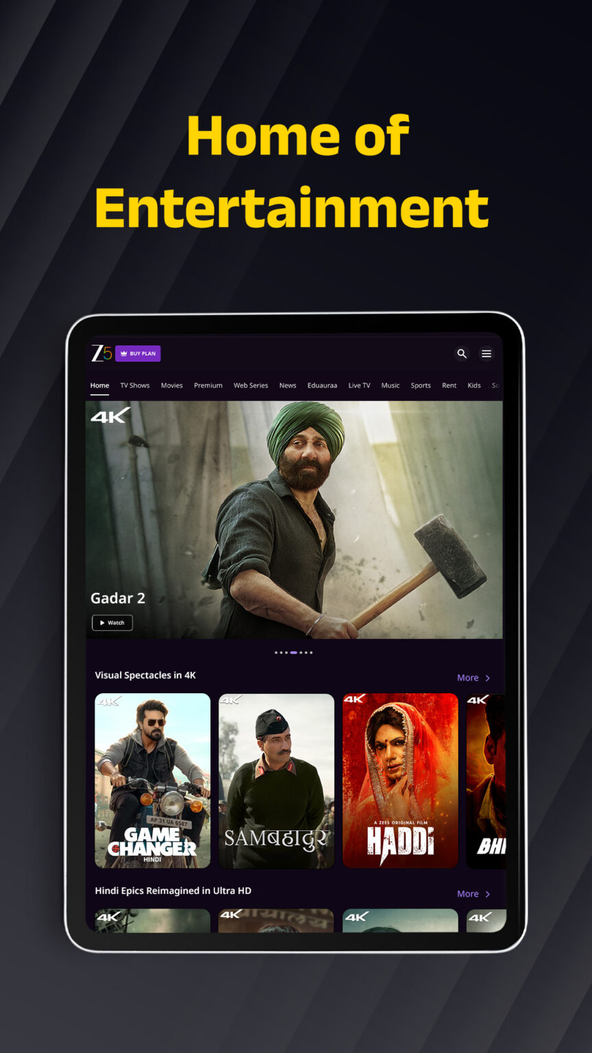 ZEE5: Movies, TV Shows, Series (Android TV) 5.52.0 (noarch) (320dpi ...