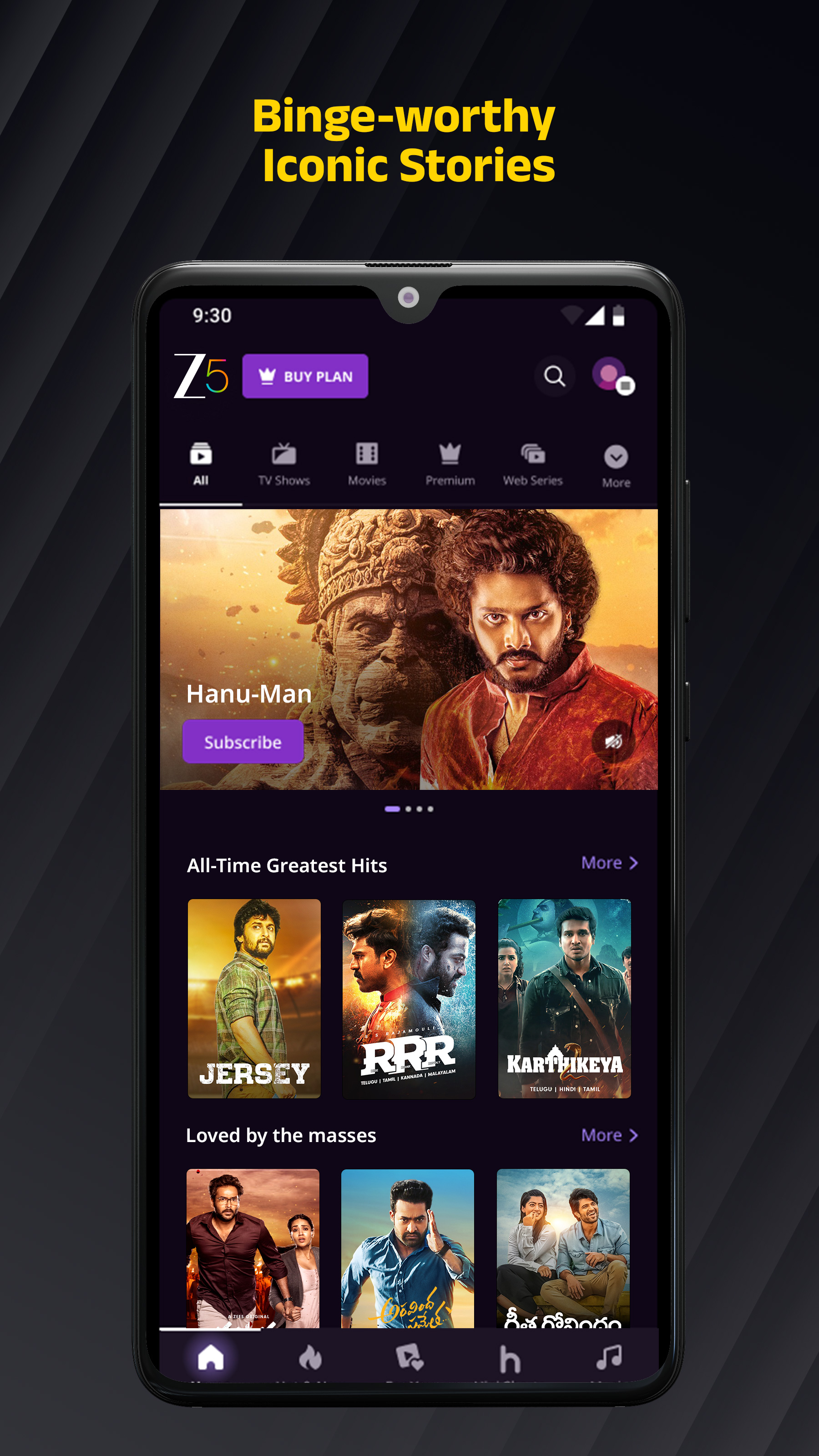 ZEE5: Movies, TV Shows, Series (Android TV) 5.52.0 (noarch) (320dpi ...