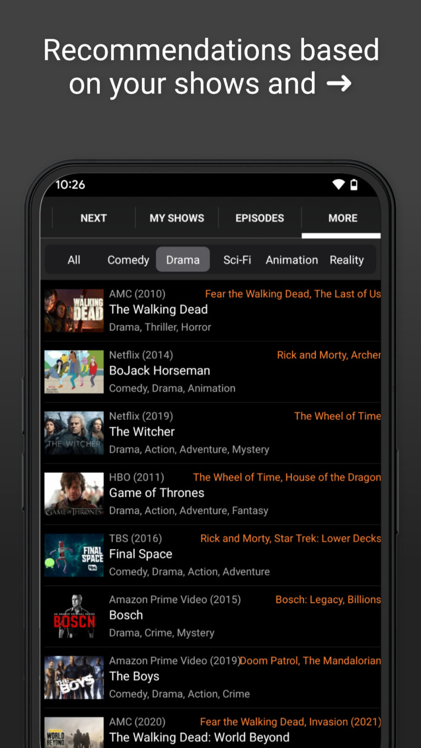 Next Episode - Track TV Shows 4.6.8 APK Download by Nikolay Nachev ...