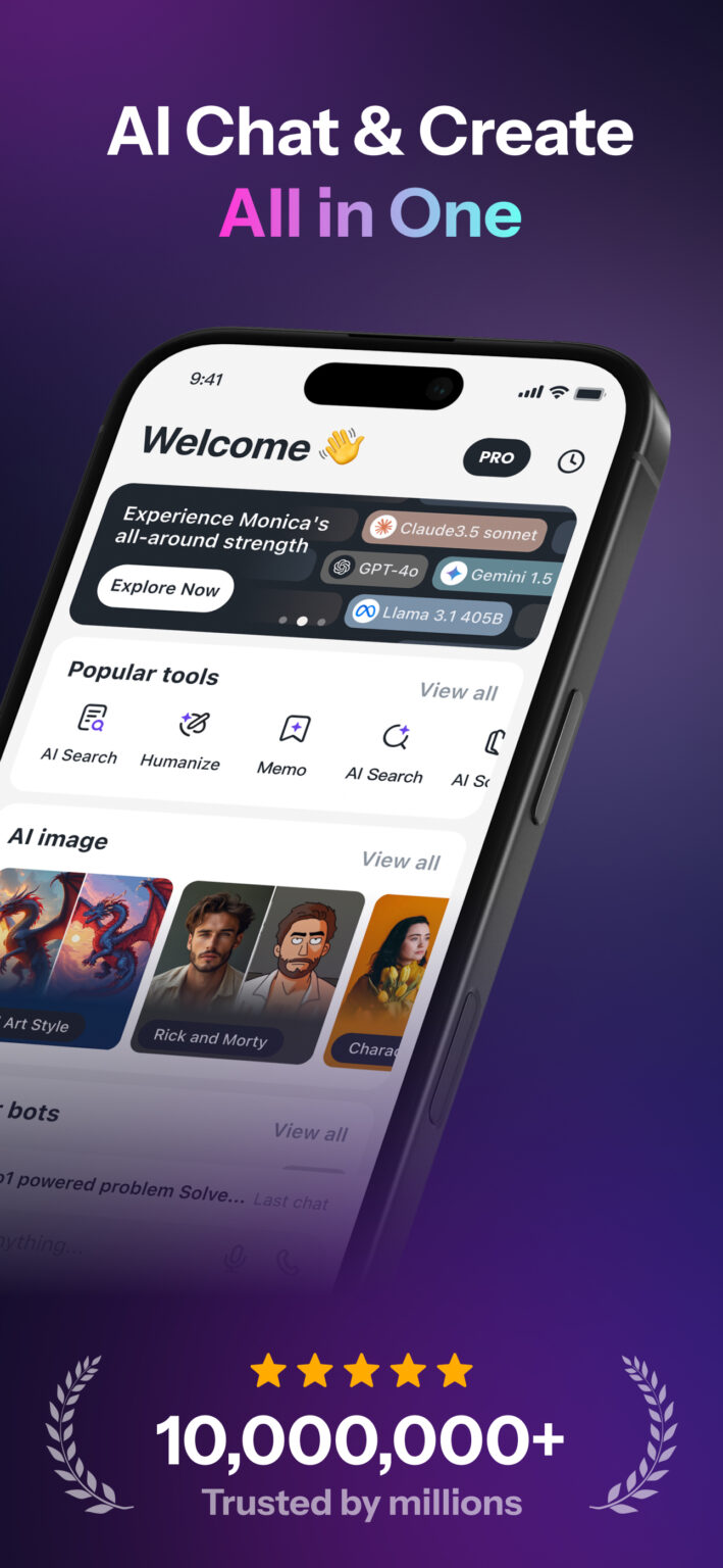Download Monica AI: Deep Chat & Search APKs for Android - APKMirror