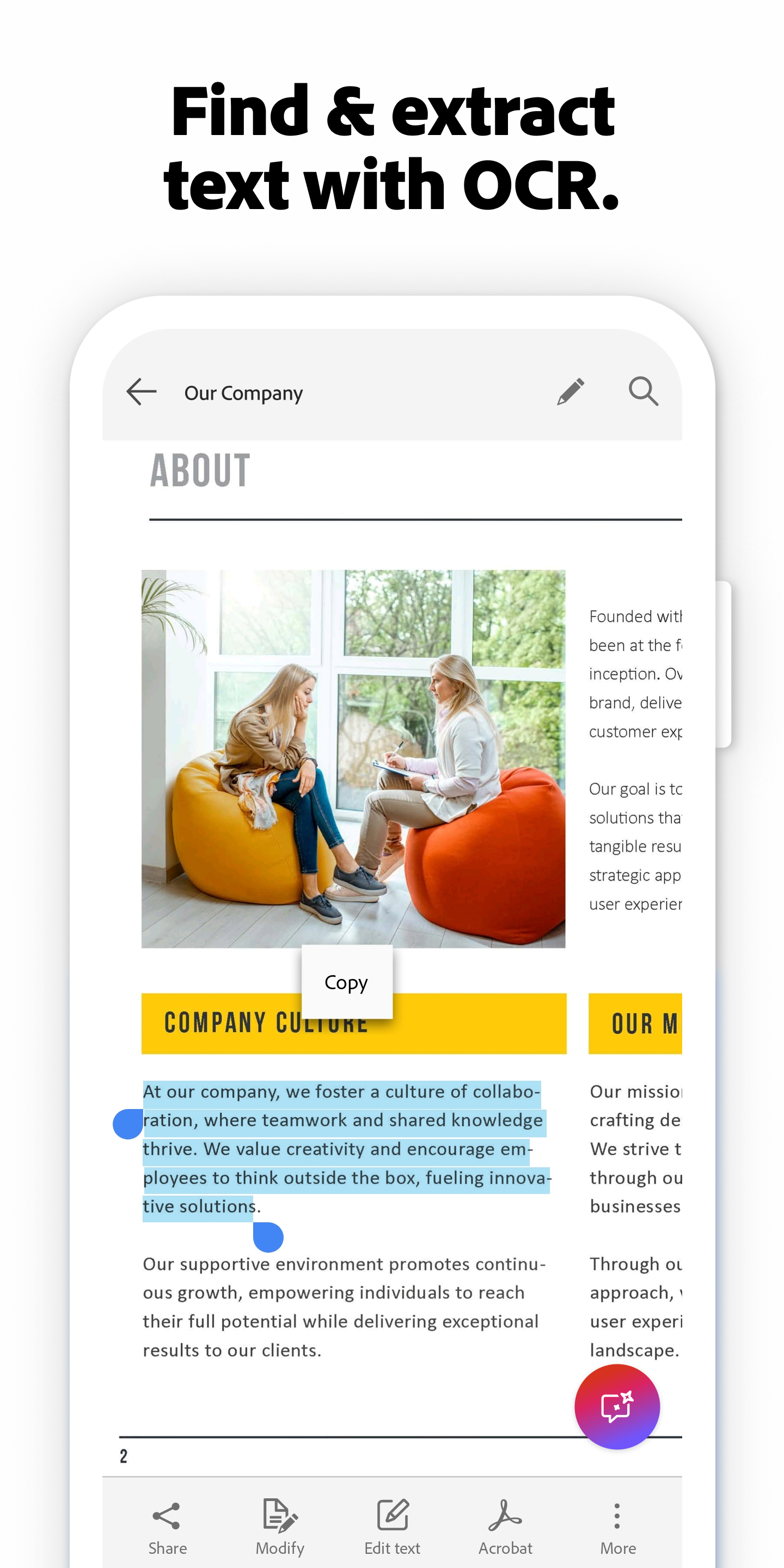 Adobe Scan AI PDF Scanner, OCR 25.06.16-google-dynamic APK Download by ...