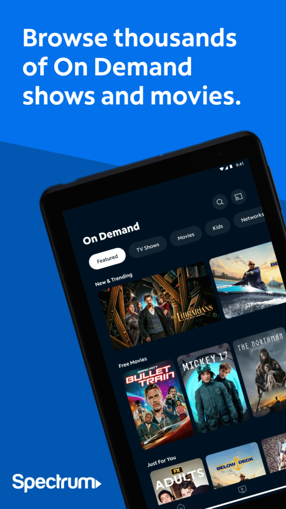 Spectrum TV (Amazon Appstore Fire Tablet version) 9.82.0.193317937 ...