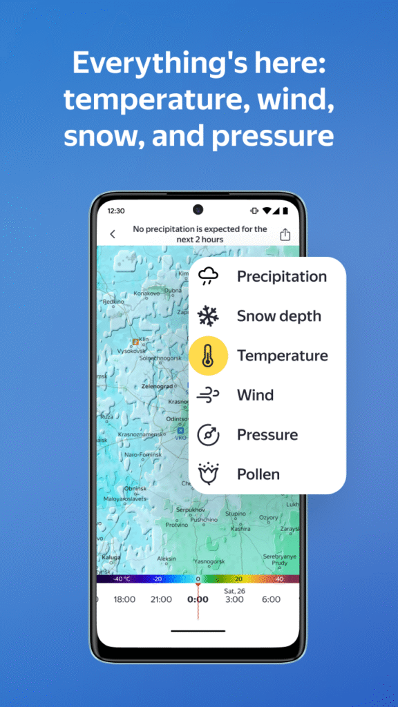 Yandex Weather & Rain Radar 25.6.20 APK Download by Direct Cursus ...