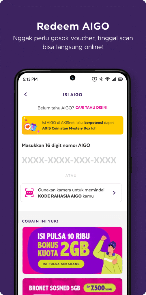 AXISnet Cek & Beli Kuota Data 9.7.1 APK Download by AXIS. - APKMirror
