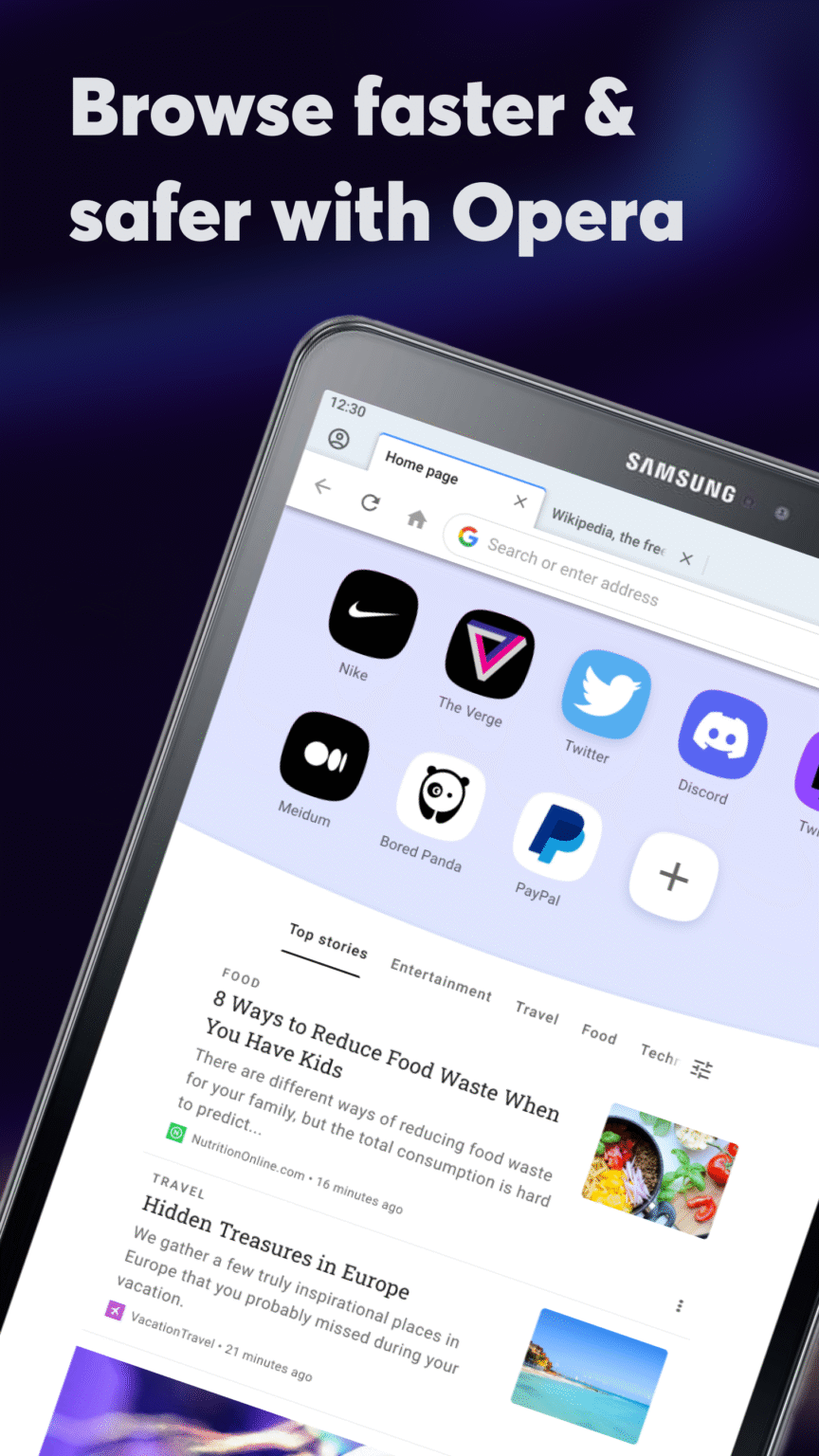 Opera browser beta with AI 92.0.4858.85472 (arm-v7a) (320dpi) (Android 10+) APK Download by ...