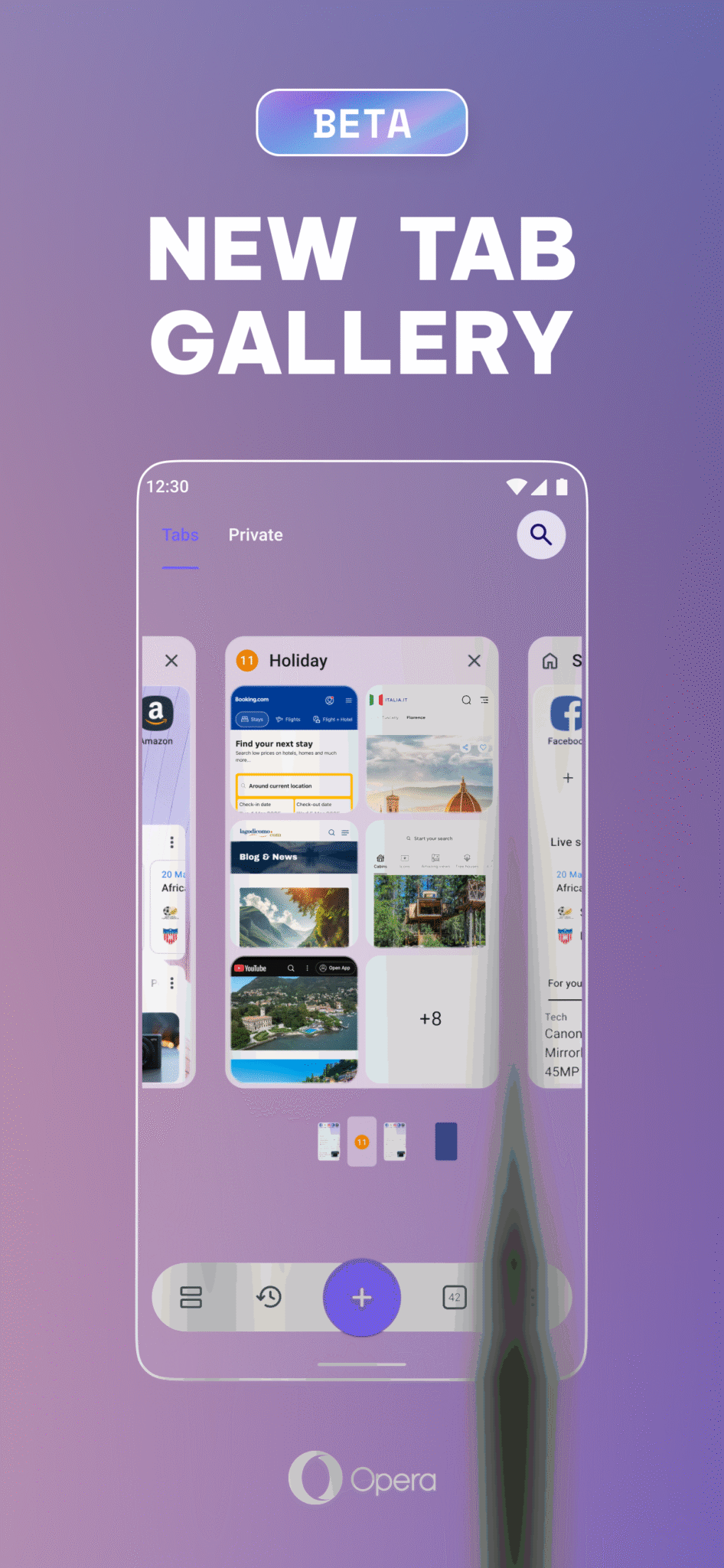 Opera browser beta with AI 92.0.4858.85472 (arm-v7a) (320dpi) (Android ...