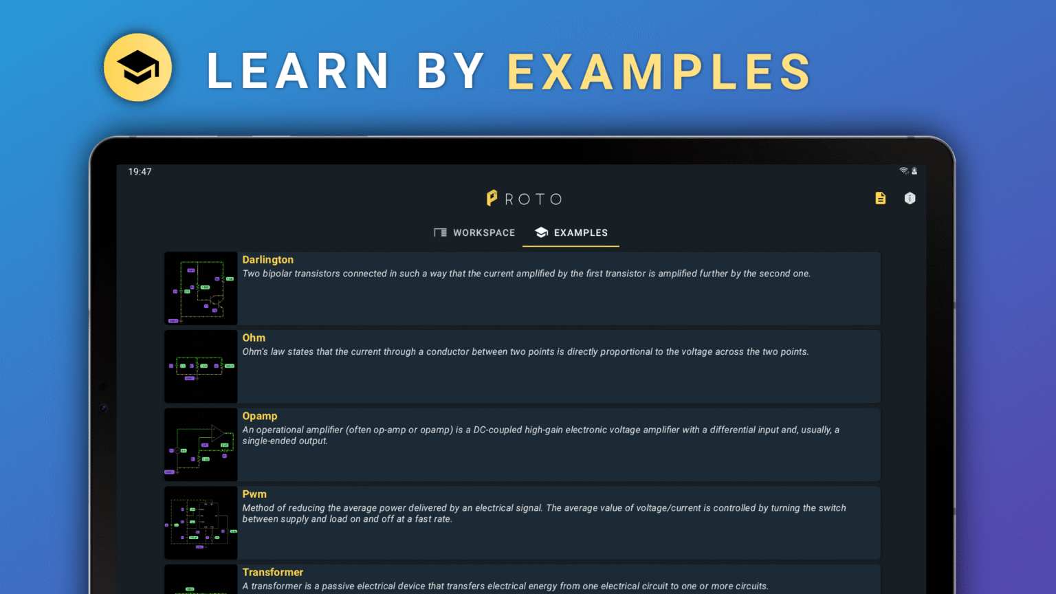 Download PROTO - circuit simulator APKs for Android - APKMirror