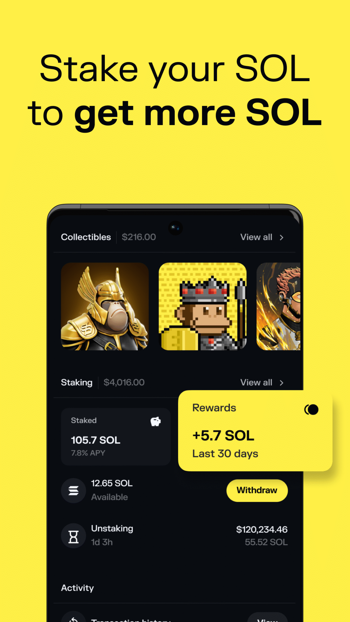 Solflare - Solana Wallet 2.1.2 (120-640dpi) (Android 6.0+) APK Download ...