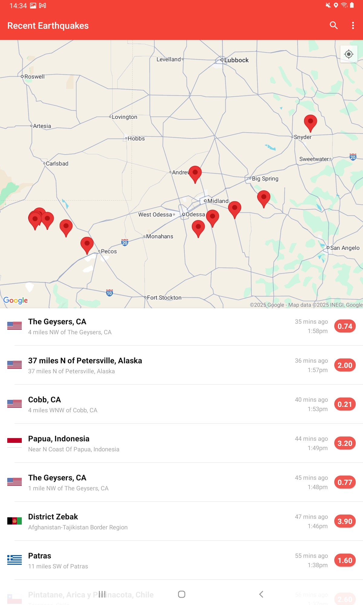 My Earthquake Alerts - Map 5.12.11 APK Download by jRustonApps B.V ...