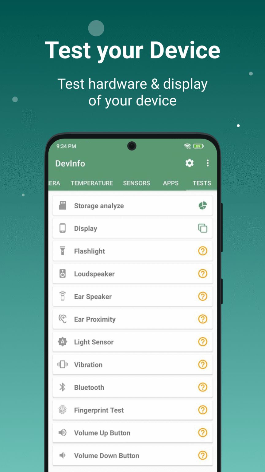 Device Info: View phone info v2.9.8 (nodpi) (Android 5.0+) APK Download ...