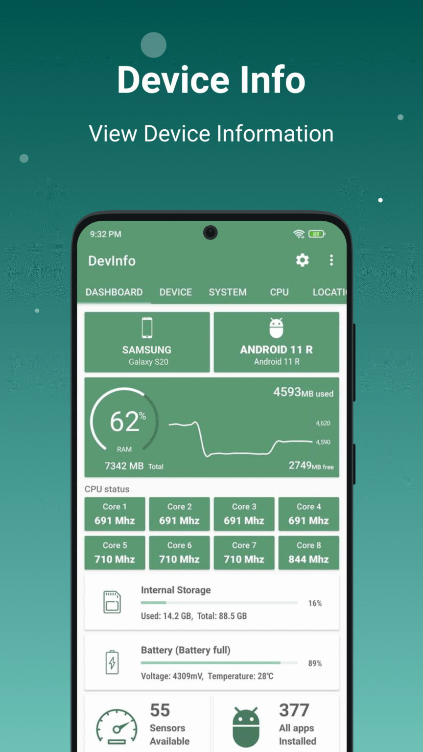 Device Info: View phone info v2.9.16 APK Download by LiuZho Soft ...