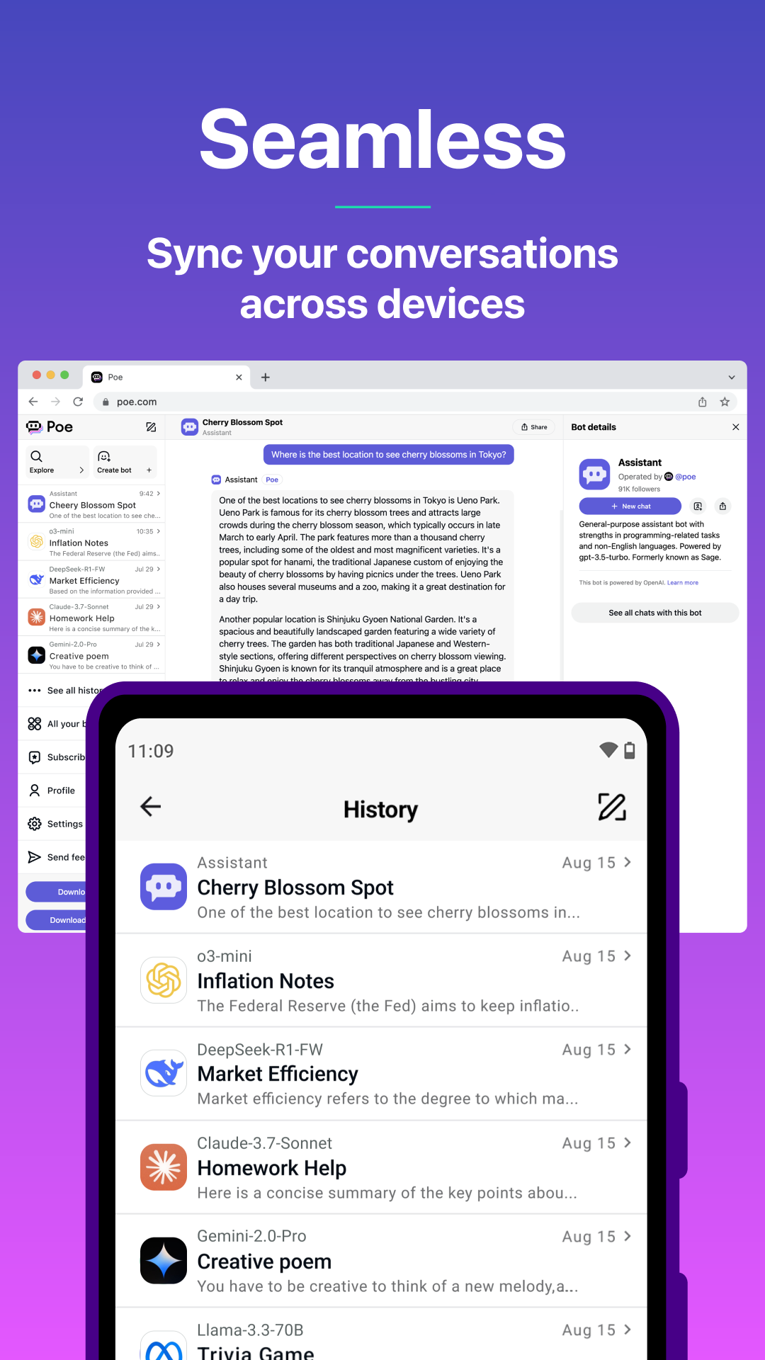 Download Poe - Fast AI Chat APKs for Android - APKMirror
