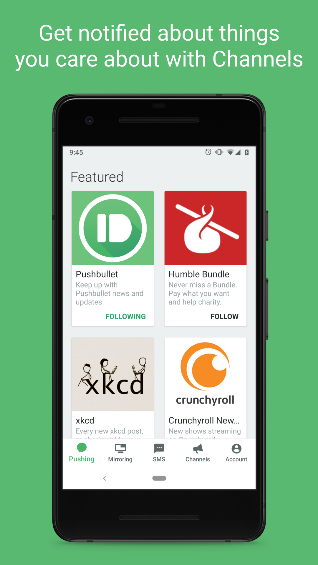Pushbullet: SMS on PC and more 13.7.1 APK Download by Pushbullet ...
