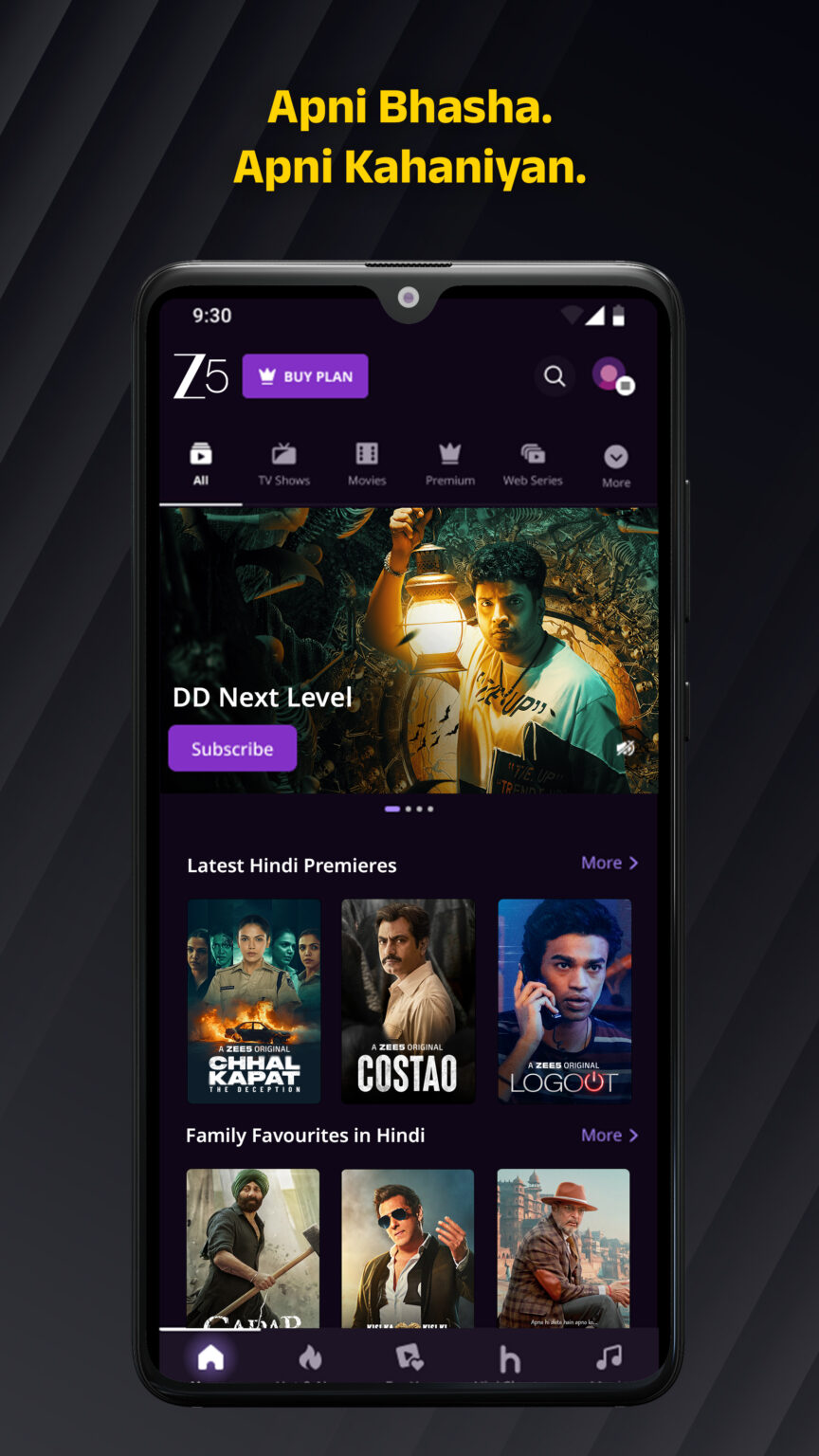 ZEE5: Movies, TV Shows, Series (Android TV) 5.52.0 (noarch) (320dpi ...