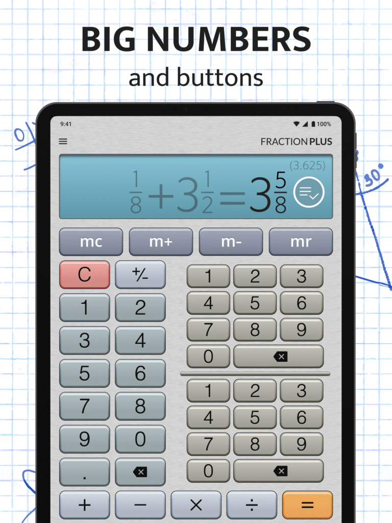 Fraction Calculator Plus 6.1.0 APK Download by Digitalchemy, LLC ...