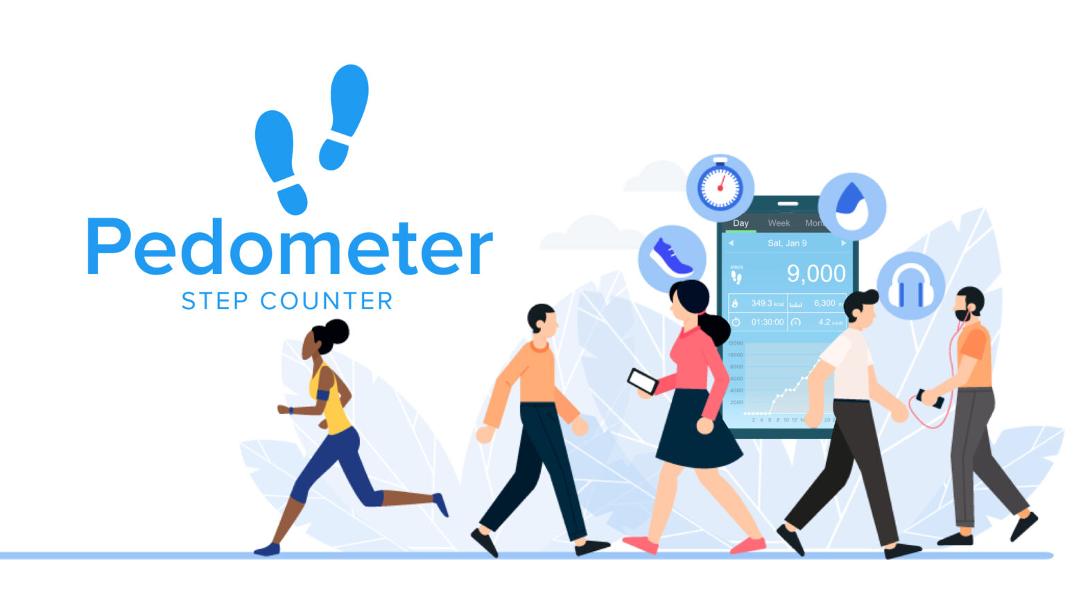 Pedometer - Step Counter App 5.54 APK Download by ITO Technologies, Inc ...