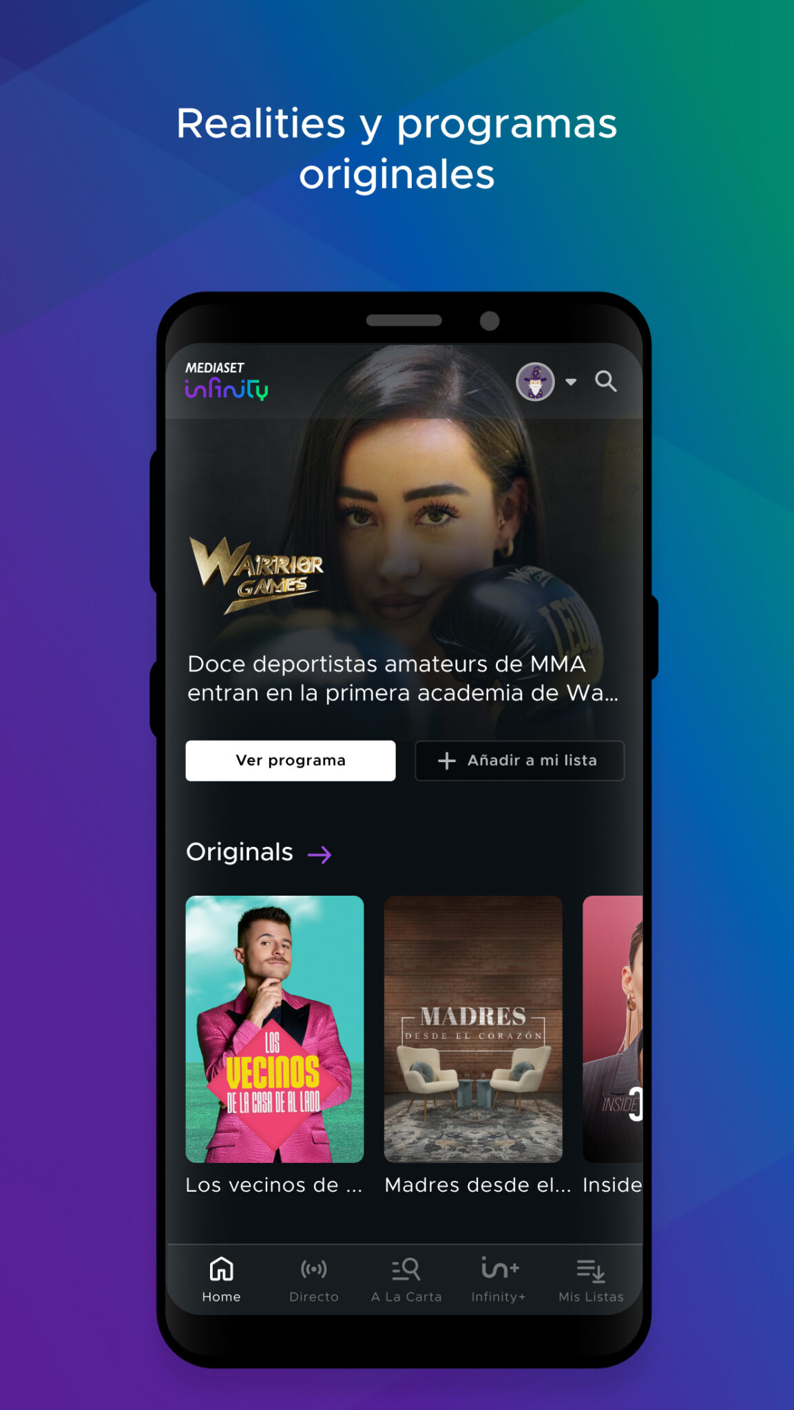 Mediaset Infinity España 7.0.3 (120-640dpi) (Android 7.0+) APK Download by Mediaset España ...