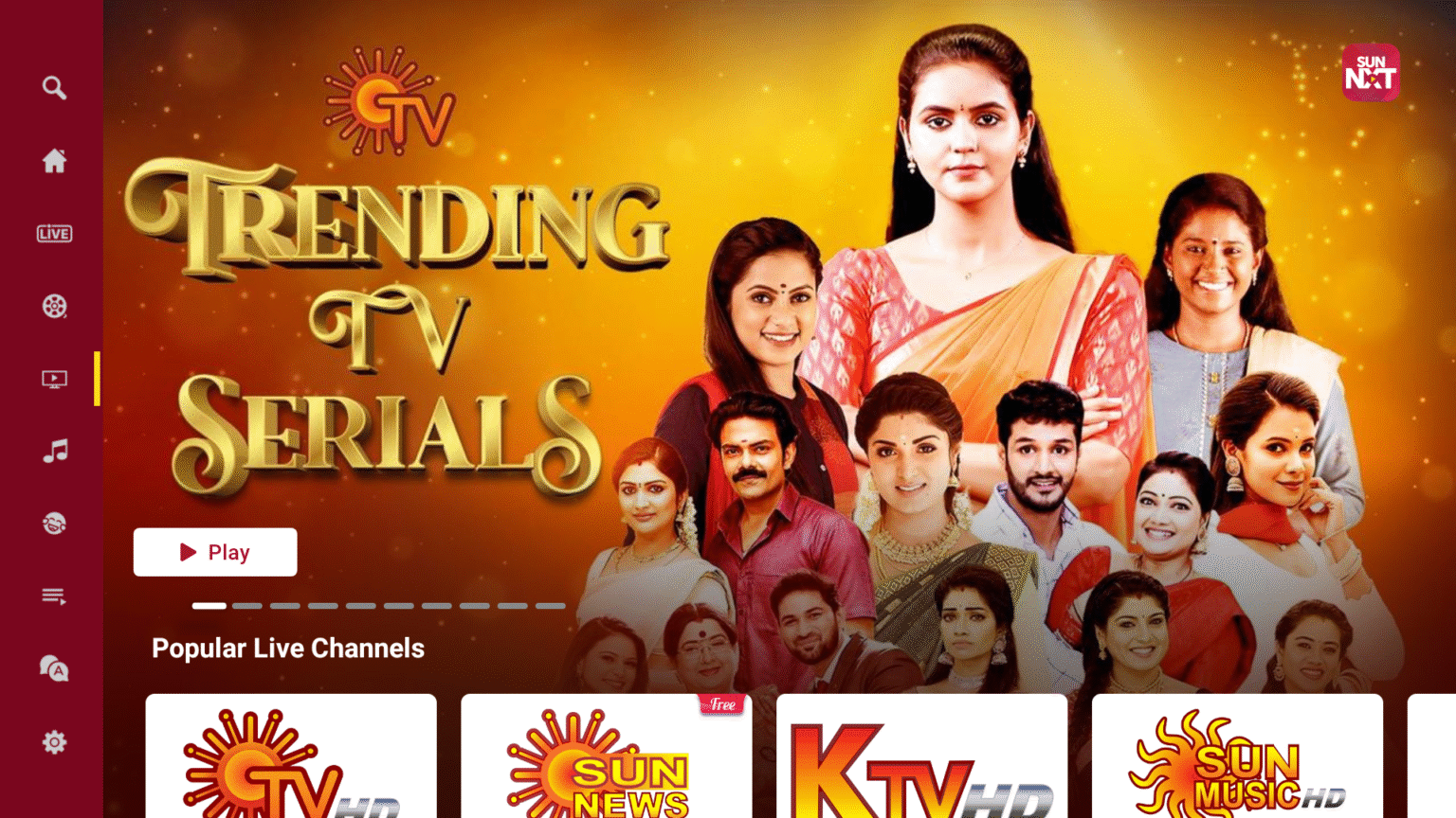 Sun NXT (Android TV) 5.0.82 APK Download by Sun TV Network Limited ...