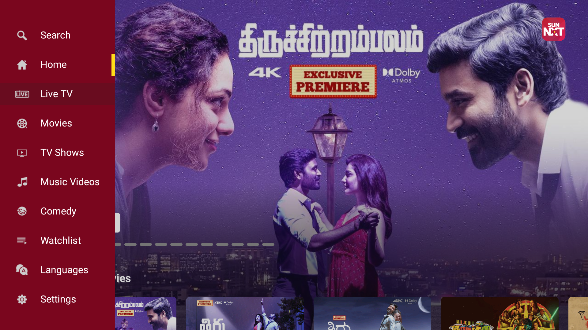 Sun NXT (Android TV) 5.0.88 (320dpi) (Android 5.1+) APK Download by Sun ...