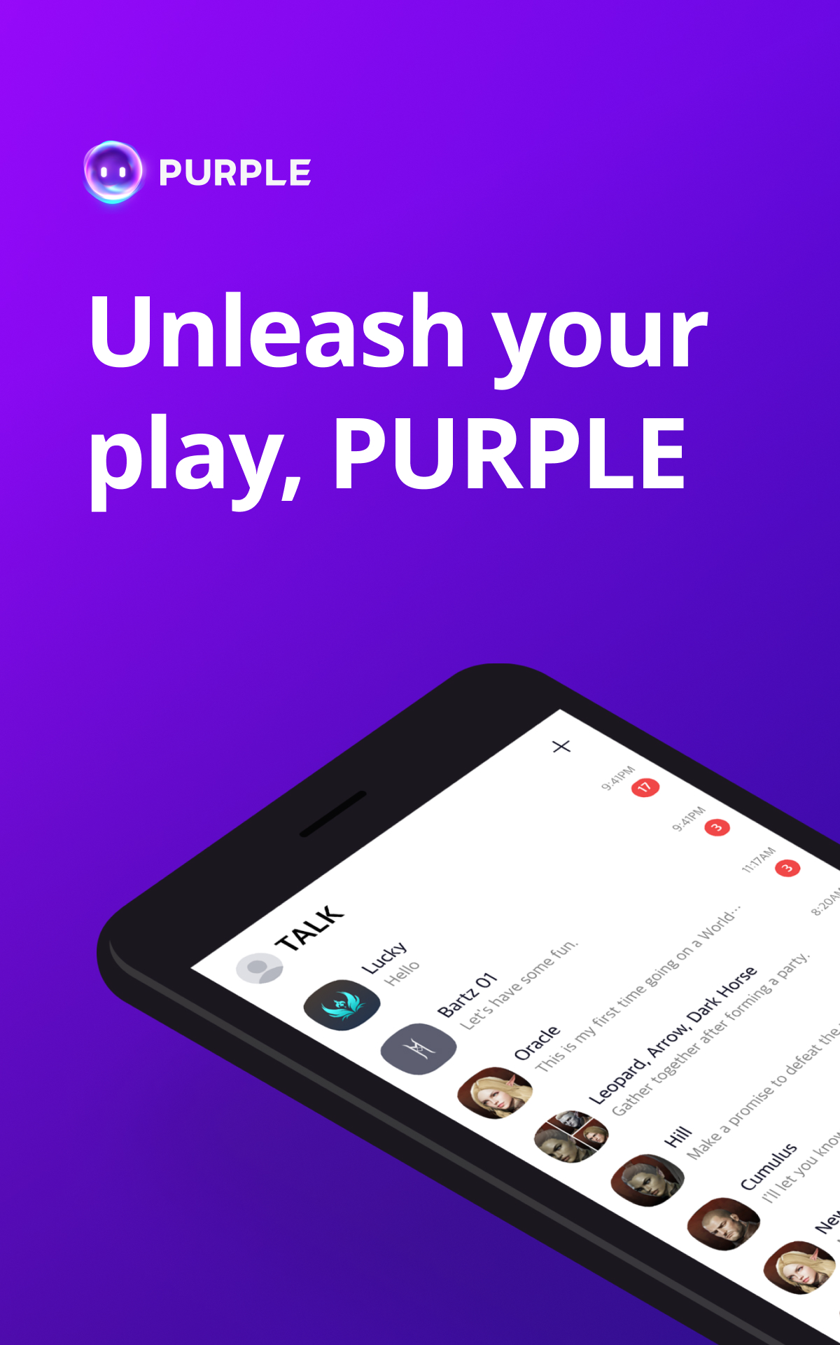 PURPLE: Play, Chat, and Stream 6.42.1 APK Download by NCSOFT - APKMirror