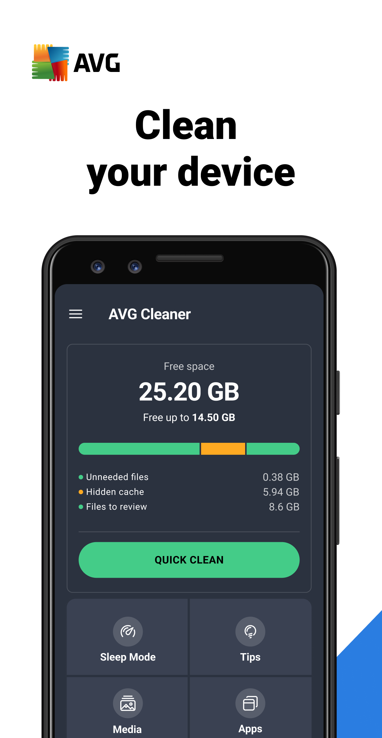 AVG Cleaner – Storage Cleaner 24.13.0 (arm64-v8a + arm-v7a) (120-640dpi) (Android 8.0+) APK ...