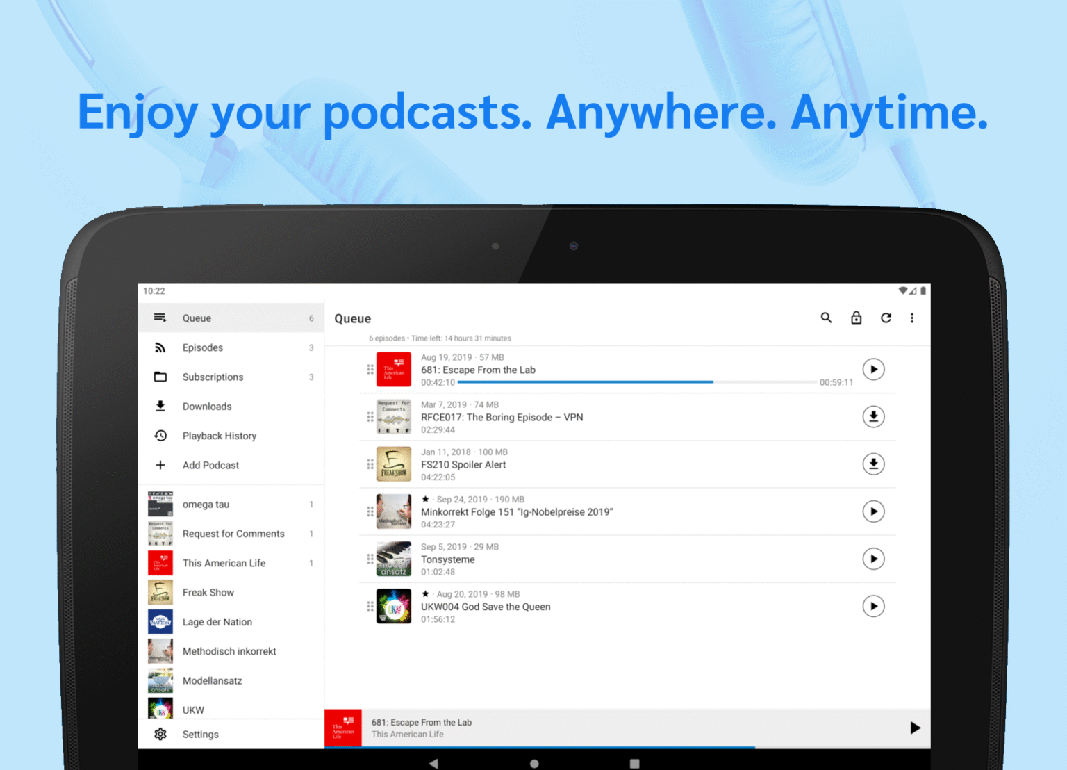 AntennaPod (f-droid version) 3.9.0 APK Download by AntennaPod Open ...