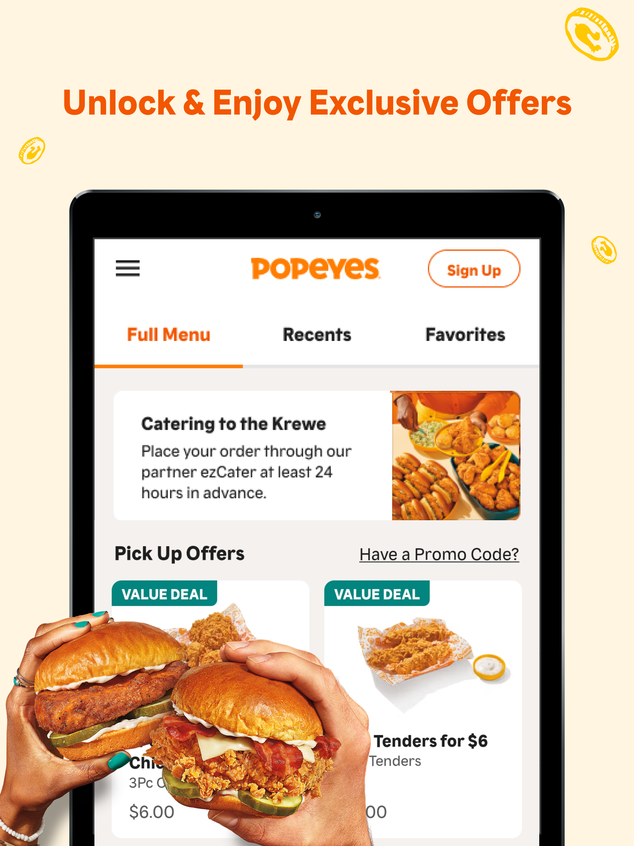Popeyes® App 7.29.38 APK Download by Popeyes Louisiana Kitchen, Inc ...