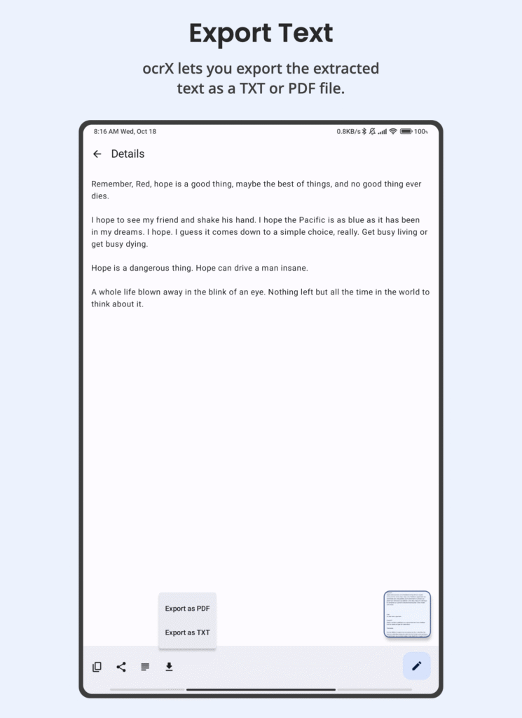 OCR - Image to Text - Extract 2.5 APK Download by Aculix Technologies ...