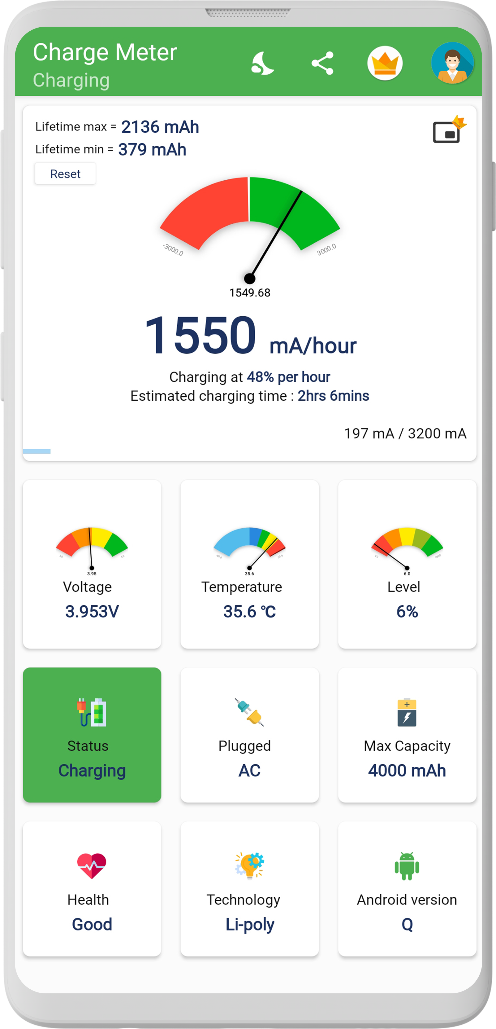 Download Charge Meter APKs for Android - APKMirror