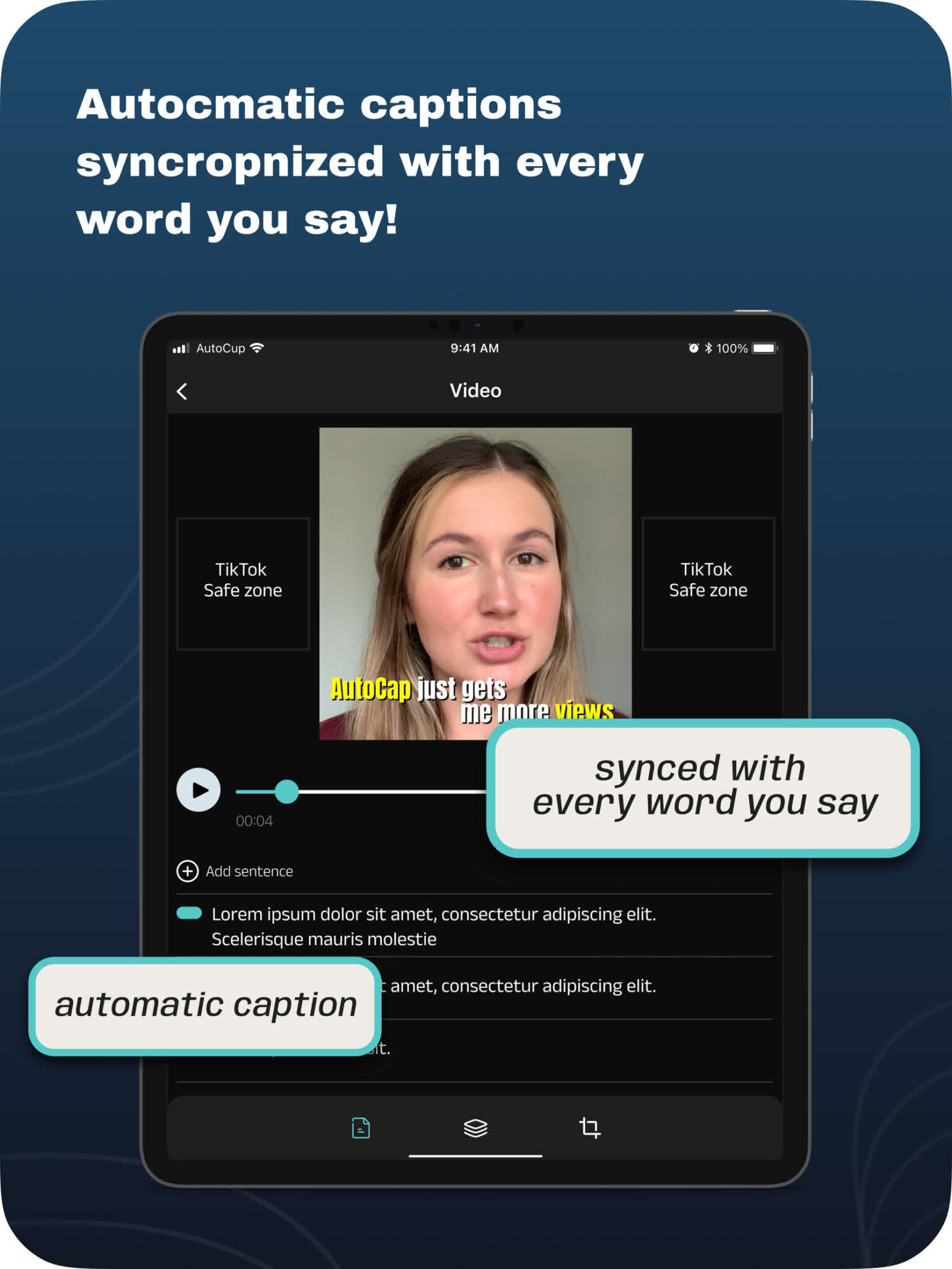 AutoCap Captions Teleprompter 1.0.07 APK Download by Firehawk - APKMirror