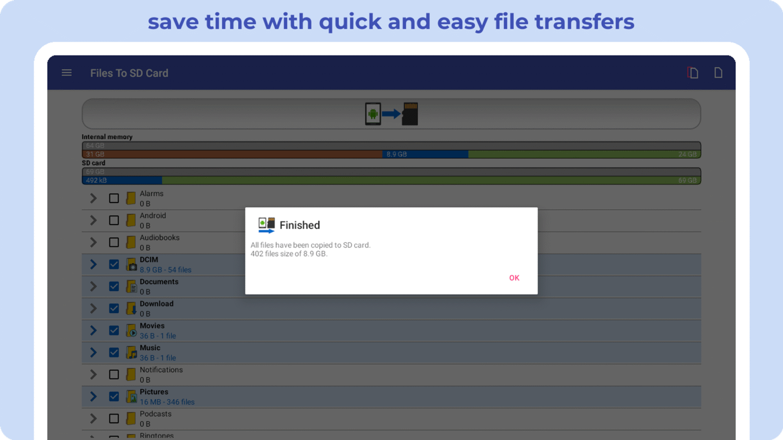 Files To SD Card or USB Drive 1.7014 APK Download by Michal Bukáček ...