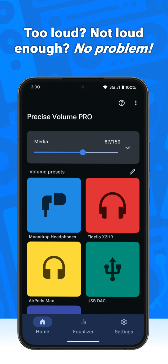 Download Precise Volume 2.0 + Equalizer APKs for Android - APKMirror