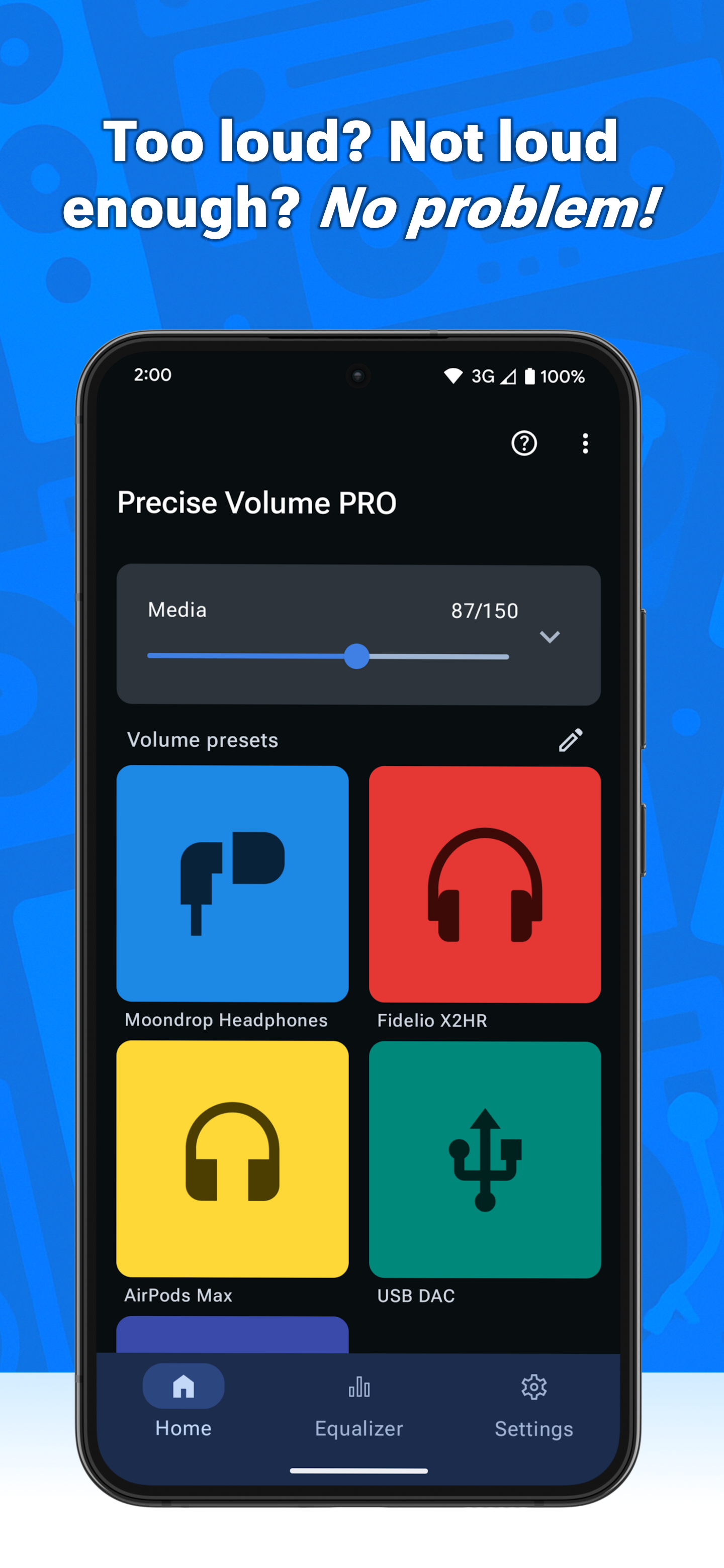 Precise Volume 2.0 + Equalizer 2.0.0-beta-16f APK Download by Phascinate - APKMirror