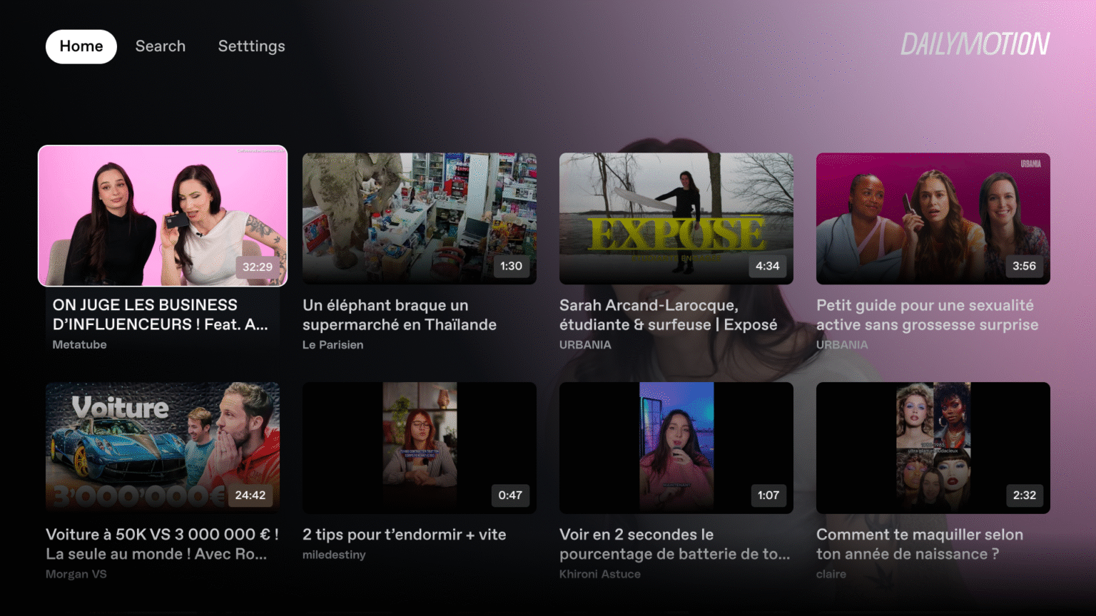 Dailymotion Social Video App (Android TV) 30705 APK Download by ...