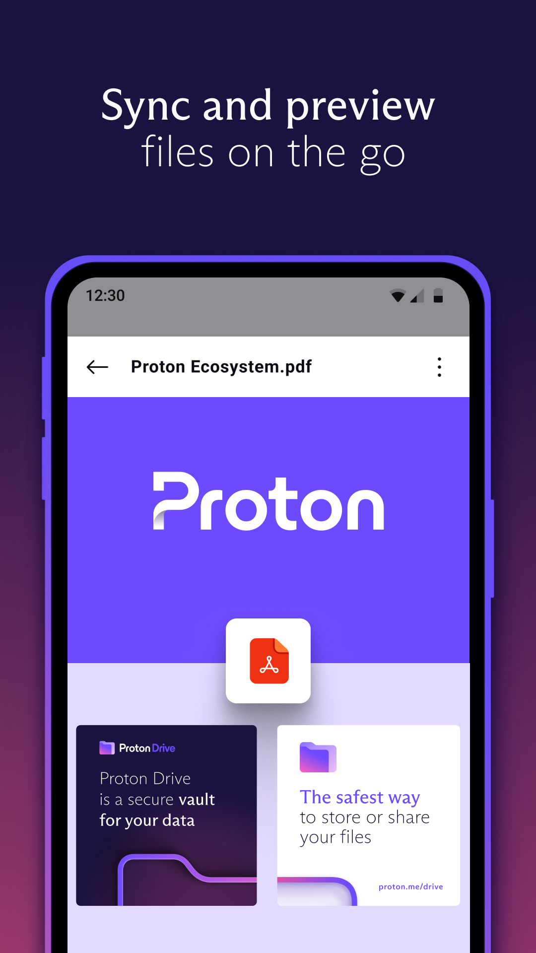 Download Proton Drive: Cloud Storage APKs for Android - APKMirror