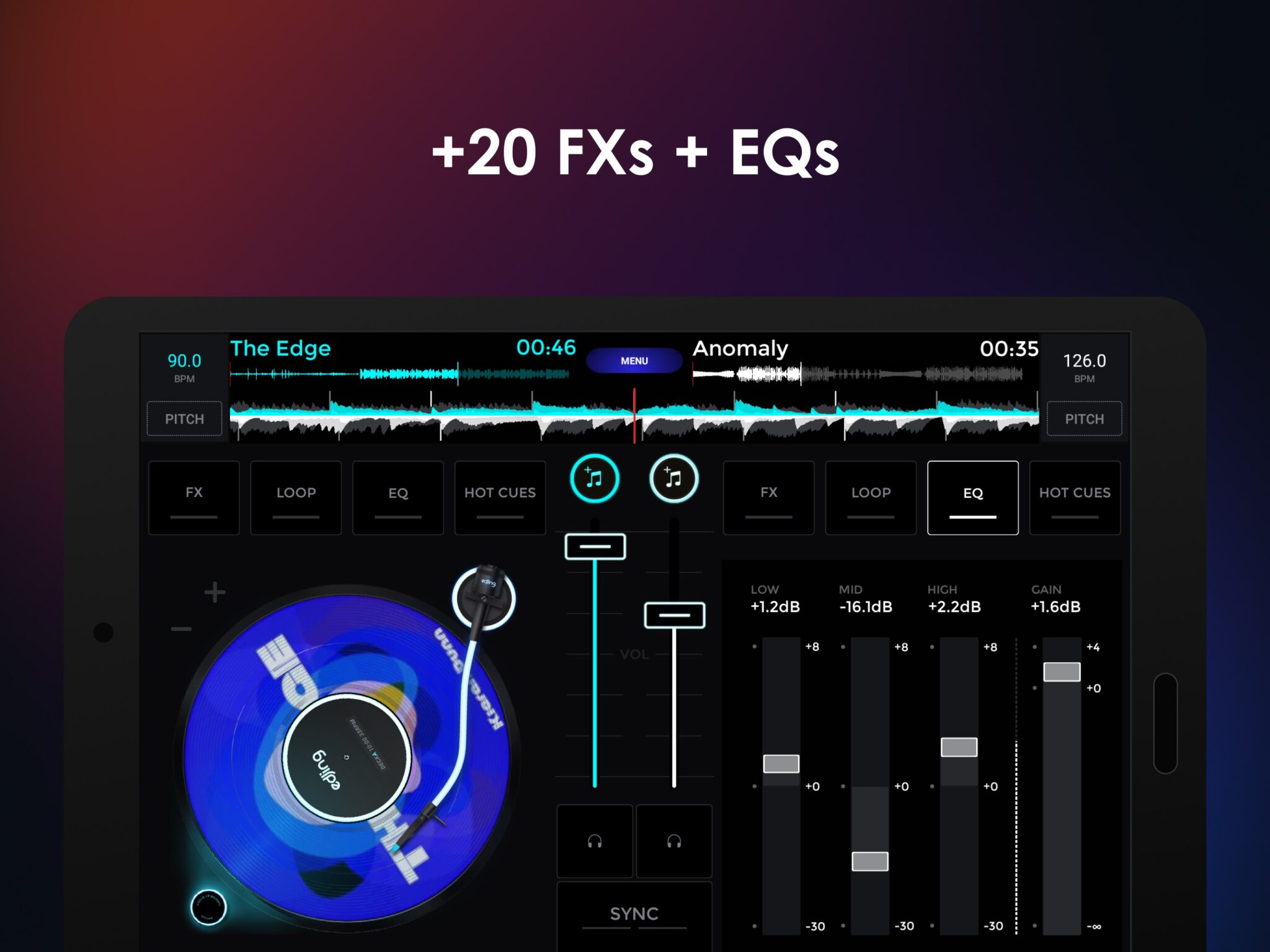 edjing Mix - Music DJ app 7.25.00 (arm64-v8a) (480dpi) (Android 6.0 ...