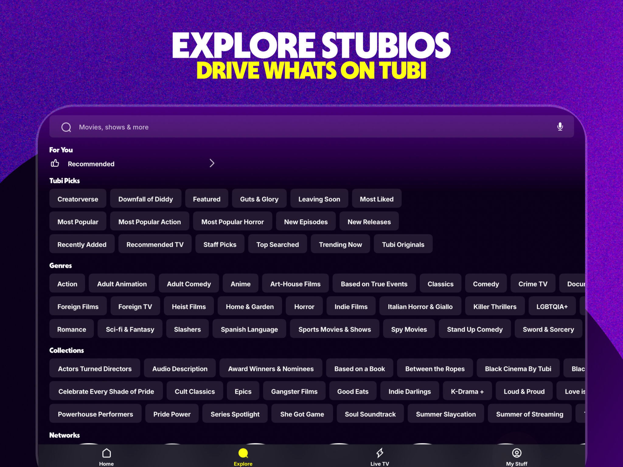 Tubi: Free Movies & Live TV (Android TV) 10.1.5000 APK Download by Tubi ...