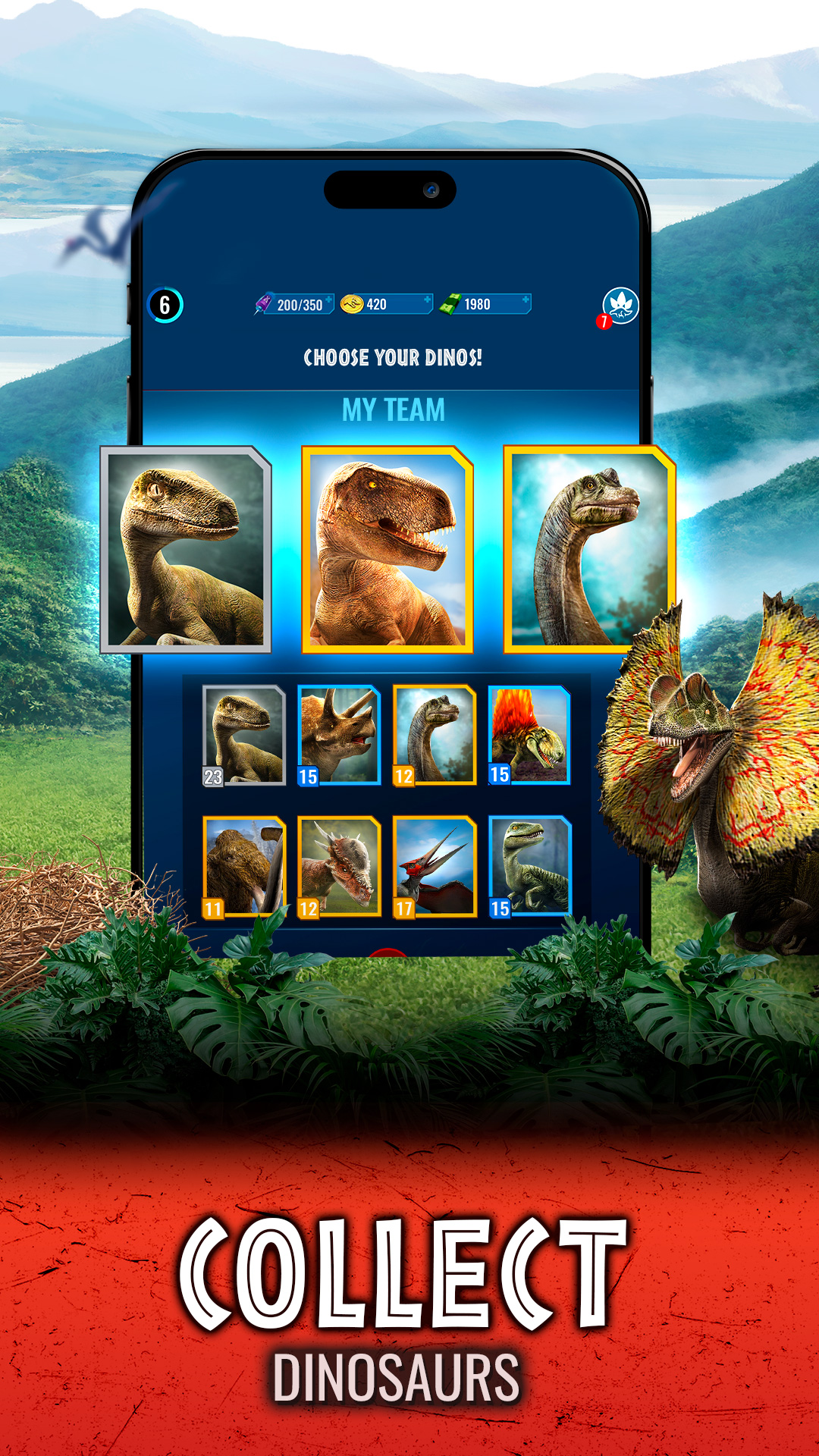 Jurassic World Alive 3.14.70 APK Download by Ludia Games Inc. - APKMirror