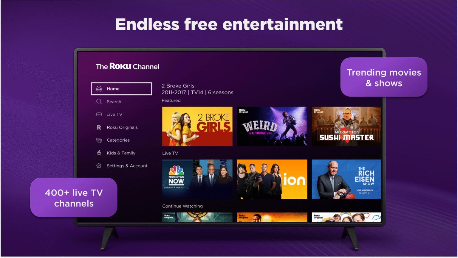 The Roku Channel (Android TV) 2.0.34 (320dpi) (Android 7.0+) APK ...
