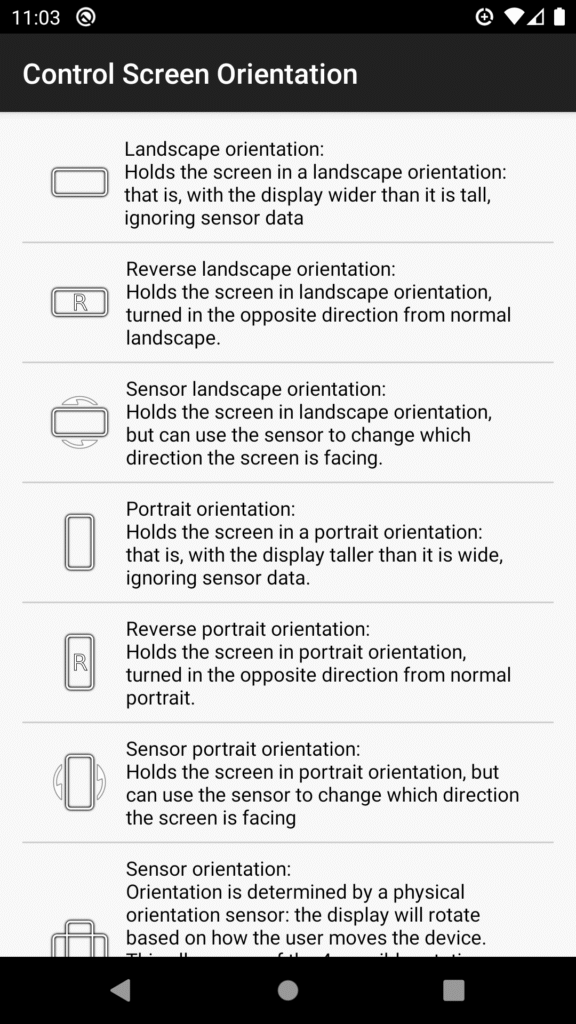 control screen rotation 3.0.3 (Android 4.0+) APK Download by ah_apps ...
