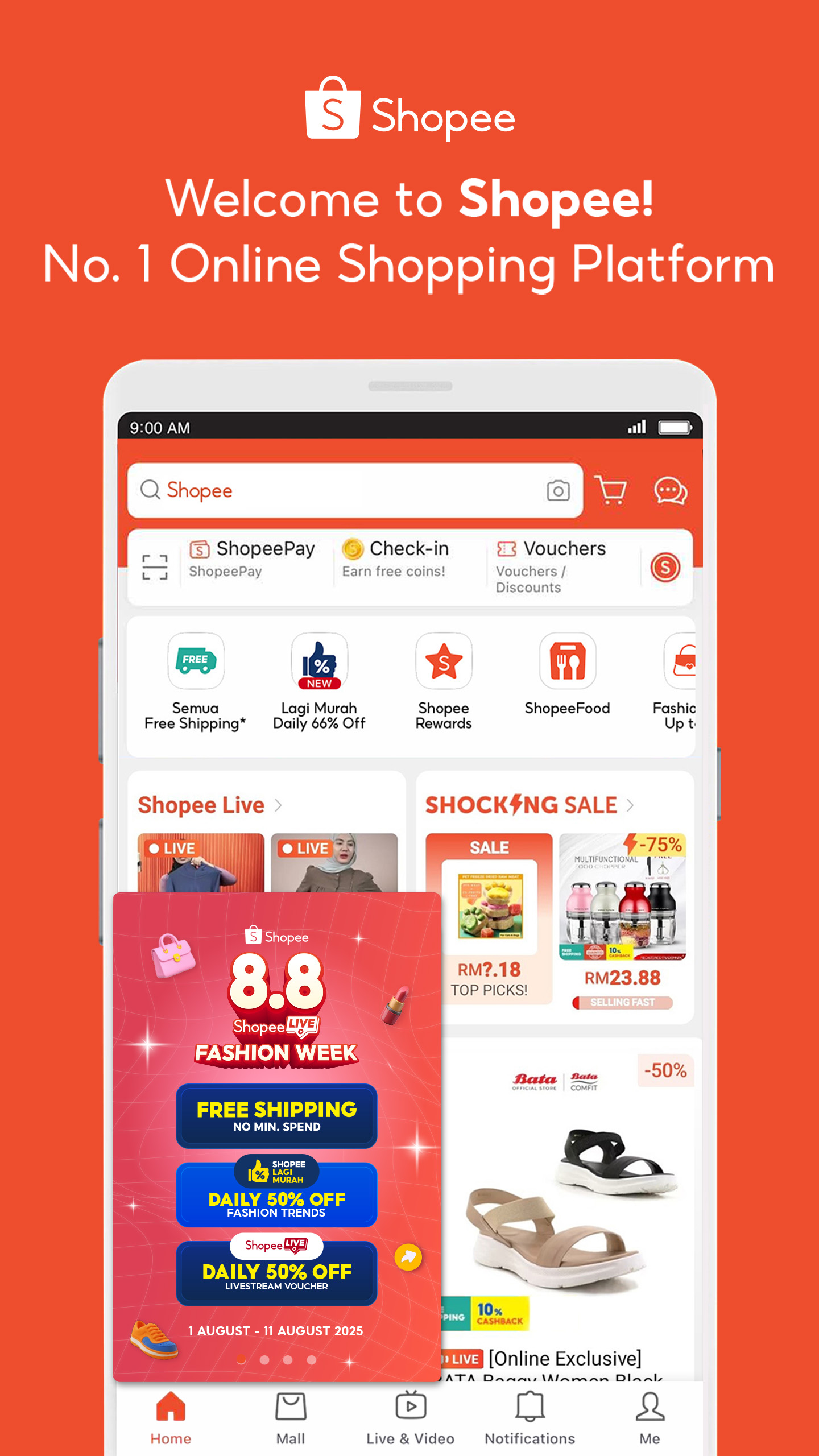 8.8 Shopee Live Fashion Week 3.56.29 APK Download by Shopee - APKMirror