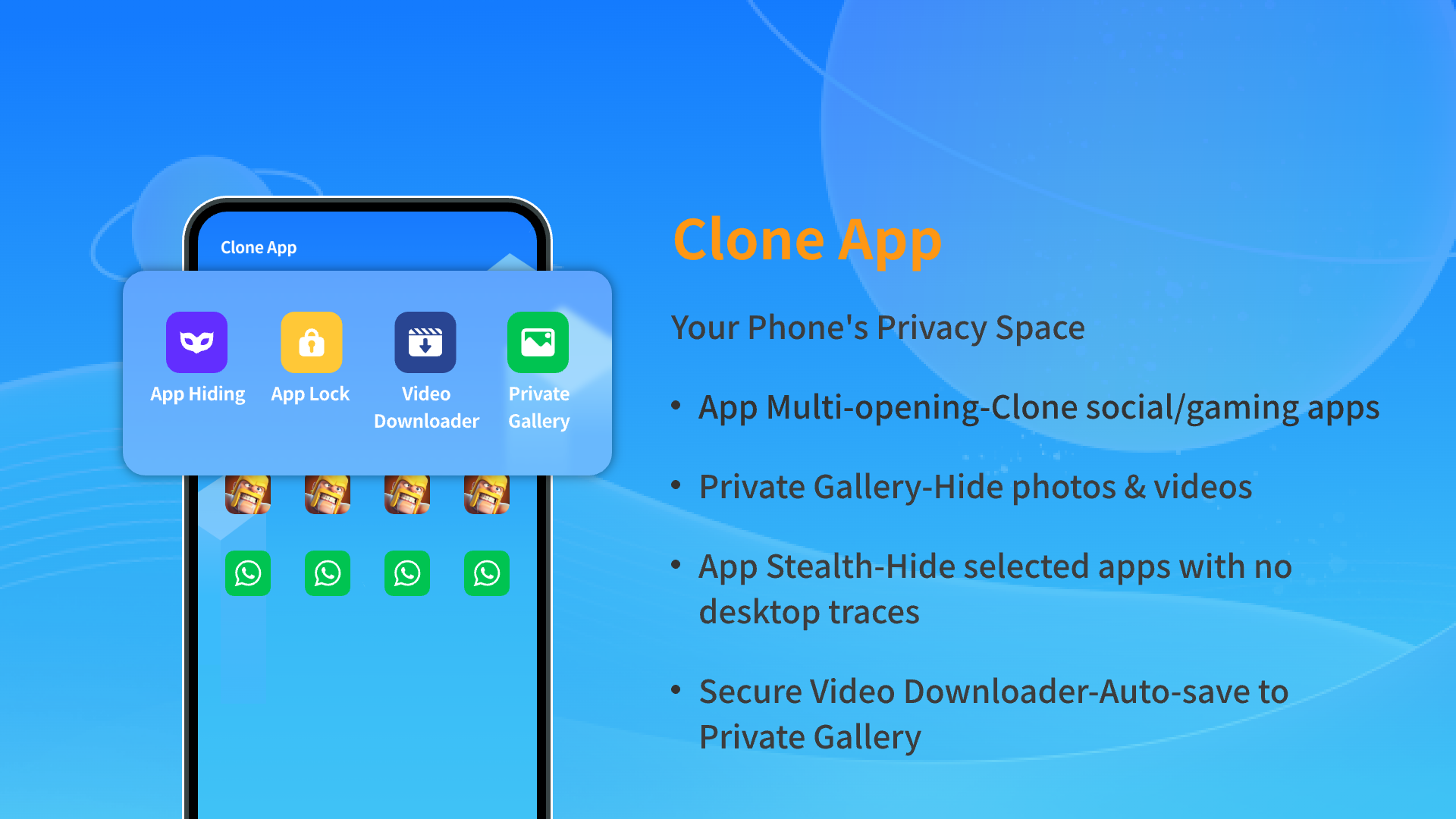 Clone App-Parallel Dual Space 4.0.2 (120-640dpi) (Android 5.0+) APK ...