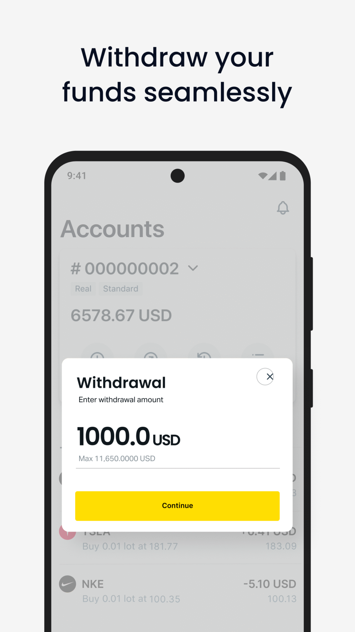 Exness Trade: Online Trading 3.59.0-real-release (120-640dpi) (Android ...