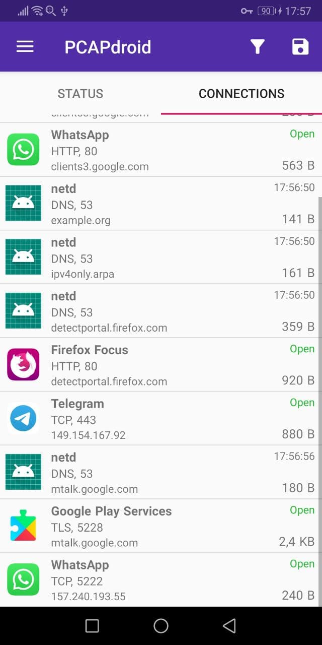 Download PCAPdroid - network monitor APKs for Android - APKMirror