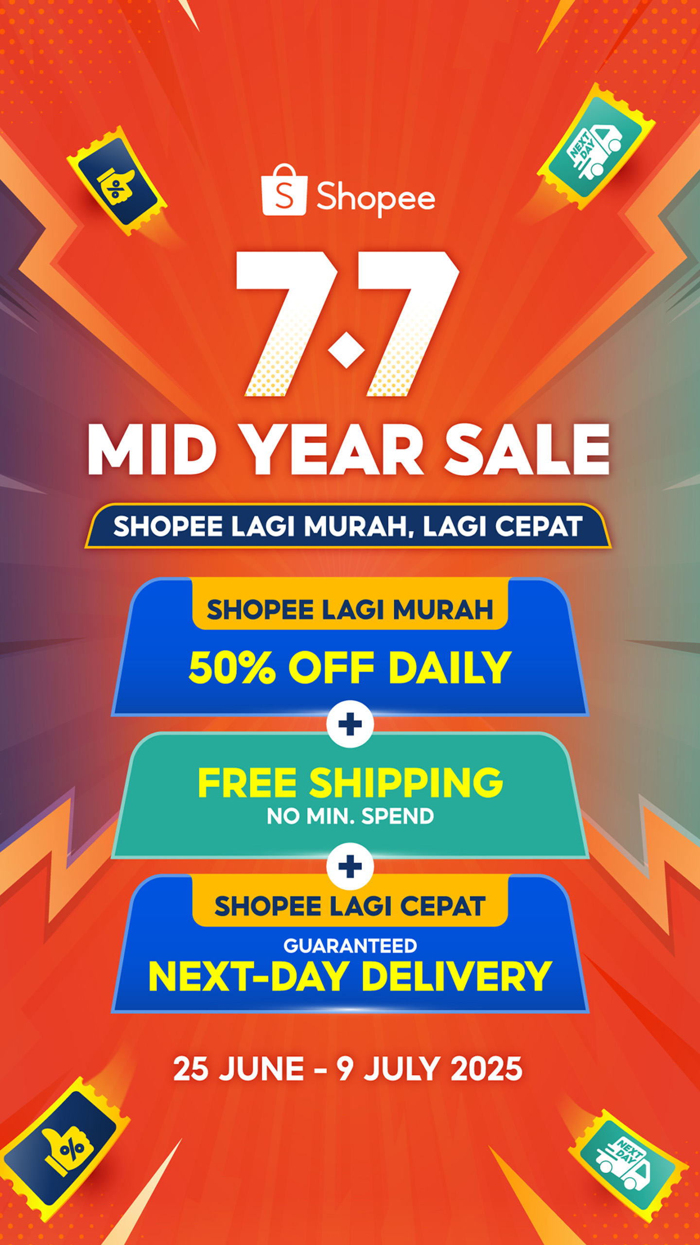 Shopee 7.7 Mid Year 3.53.24 (120-640dpi) (Android 5.0+) APK Download by ...