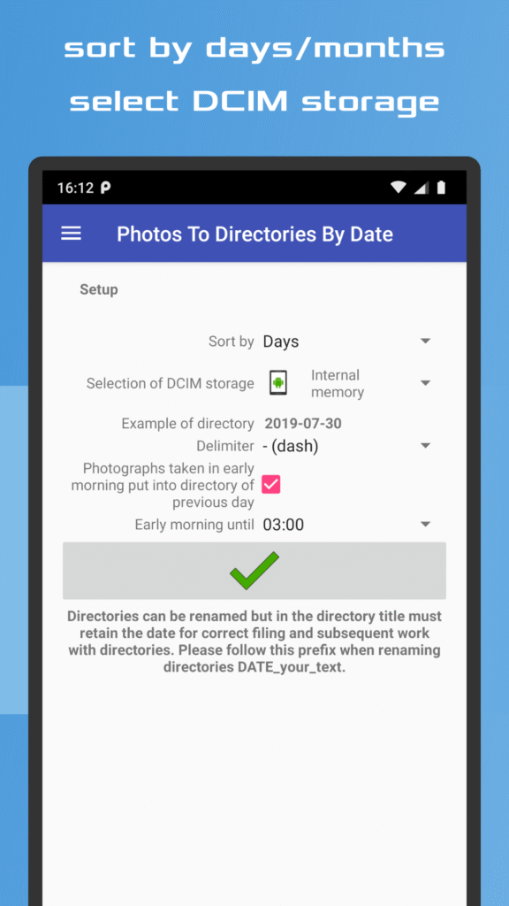 Photos To Directories By Date 1.420 APK Download by Michal Bukáček ...