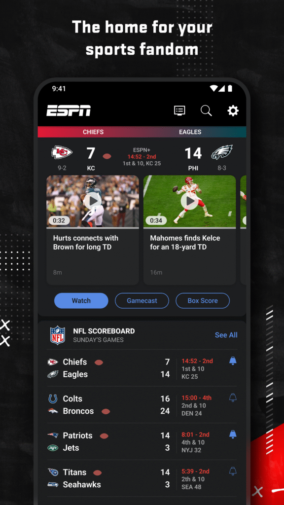 ESPN (Android TV) 6.0.1 (arm64-v8a + arm-v7a) (320dpi) (Android 5.1+) APK Download by Disney ...